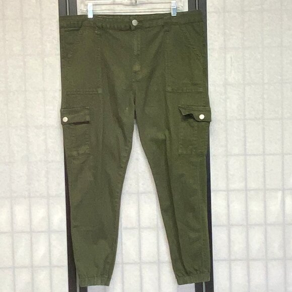 VIP | Jeans | Vip High Rise Stretch Cargo Banded Ankle Straight Denim ...